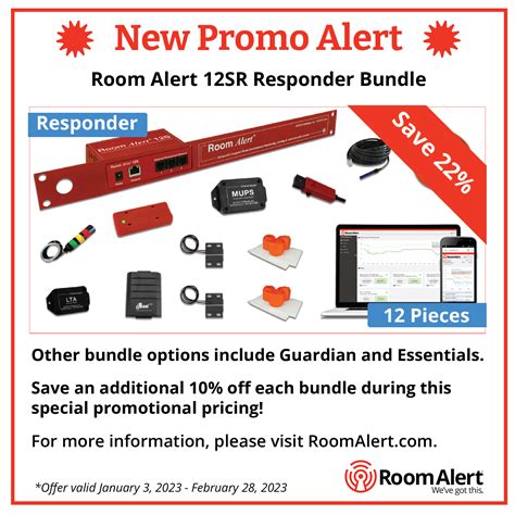 Start The New Year Off Right With Room Alert Bundles During Our Limited Time Promo Avtech