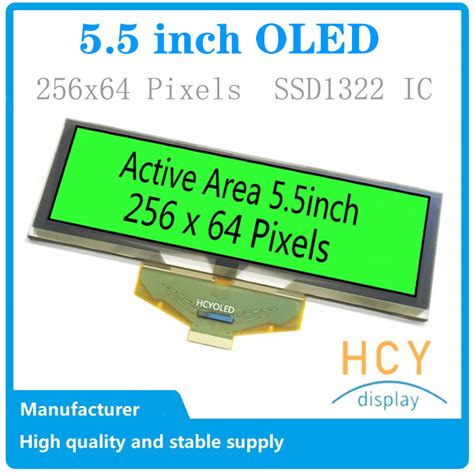 OLED Display Panel With X Resolution And Inch Suitable For Use In Portable Devices And