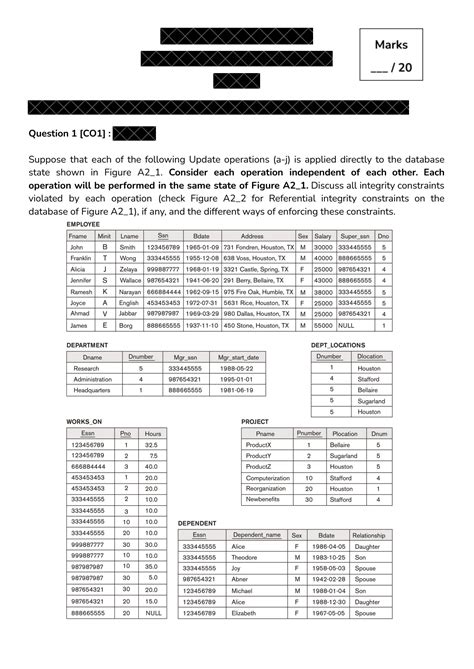 Solution Database System The Relational Data Model And Relational