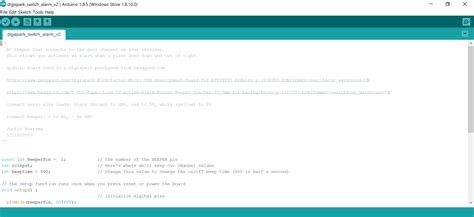 Описание библиотек Arduino