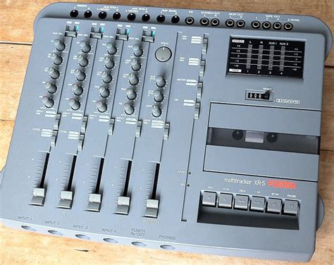 Fostex Xr 5 Analog Multitrack Cassette Recorder Reverb