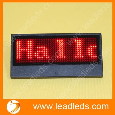 LLD180 1236K Scrolling Led Name Tag