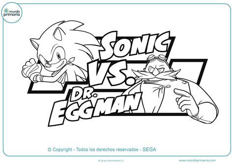Dibujos De Sonic Para Colorear E Imprimir Gratis