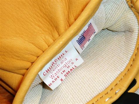Churchill Glove Deerskin Foam Lined Glove Old American Shop Mizuno