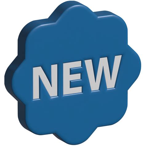 New Tag 3d Icon 19022525 Png