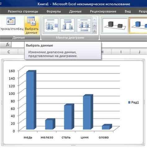 Как изменить данные в диаграмме Excel