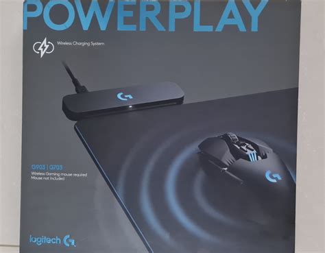Logitech Powerplay Wireless Charging System Mousepad Computers And Tech Parts And Accessories