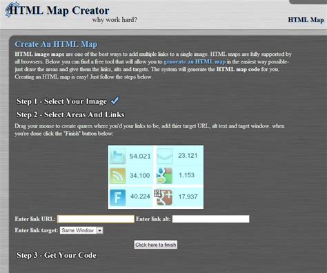 html map una forma rápida y práctica de crear varios links en una sola imagen