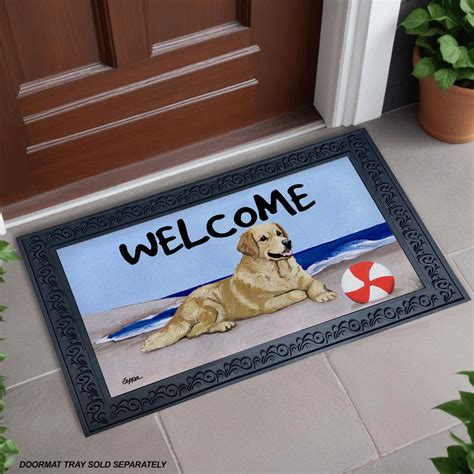 Golden Retriever Welcome Mat Akc Shop