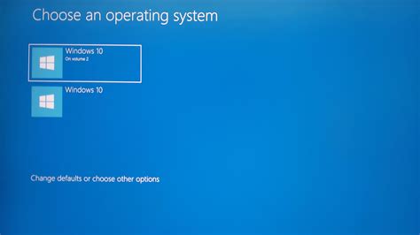 How Do I Get Rid Of This Without Reinstalling The Os Windows 10 Vol 2 Is My Os But The Other