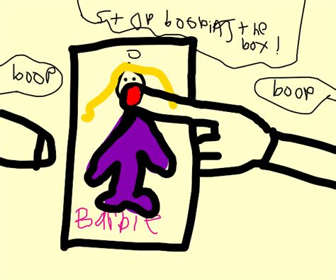 Stretched Barbie Drawception