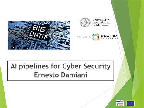 Pdf Ai Pipelines For Cyber Security Ernesto Damiani · Data Protection