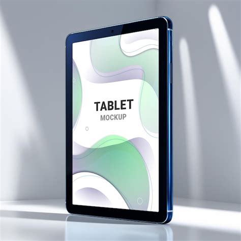 Psd Tablet Mockup Premium Ai Generated Psd