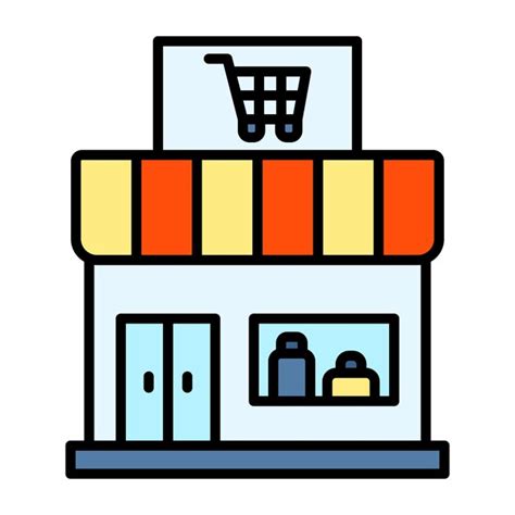 Premium Vector Retail Flat Illustration