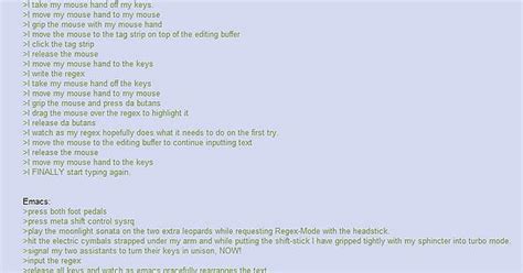 Acme Vs Emacs Vs Vim Imgur