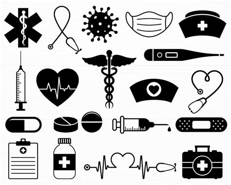 medical tools svg bundle medical icons svg nurse svg doctor svg
