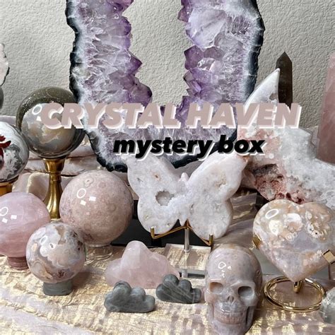 Crystal Mystery Box Unique Crystals Specimens Towers Obelisks