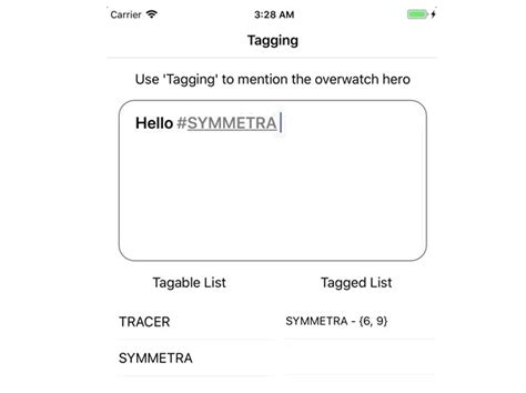 A Textview That Provides Easy To Use Tagging Feature For Mention Or Hashtag