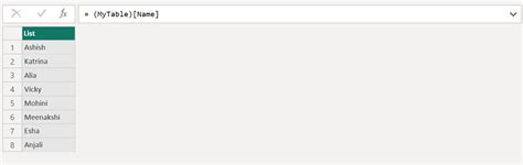 Lists In Power Query M