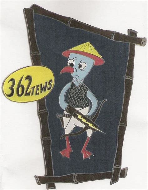 362nd Tactical Electronic Warfare Squadron Patch Saunders Military Insignia