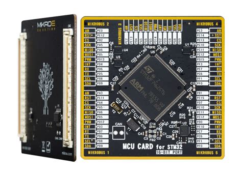 Mcu Card For Stm32 Stm32f746zg Mikroe Mouser