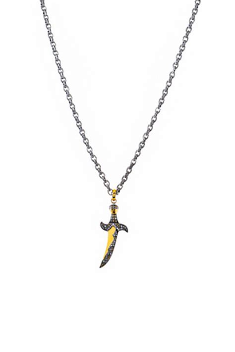 Sevan Bicakci Diamond Dagger Pendant Necklace Mitchell Stores