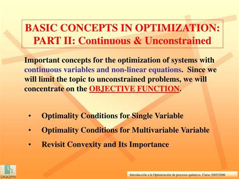 Ppt Basic Concepts In Optimization Part Ii Continuous