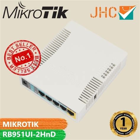 Jual Mikrotik Routerboard RB951UI 2HnD Router Wireless RB951ui2HnD Shopee Indonesia