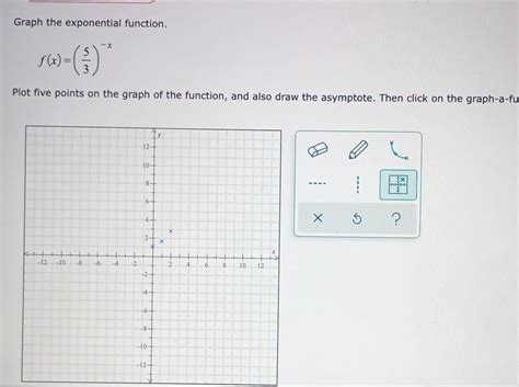 Solved Graph The Exponential Function Fx Plot Five