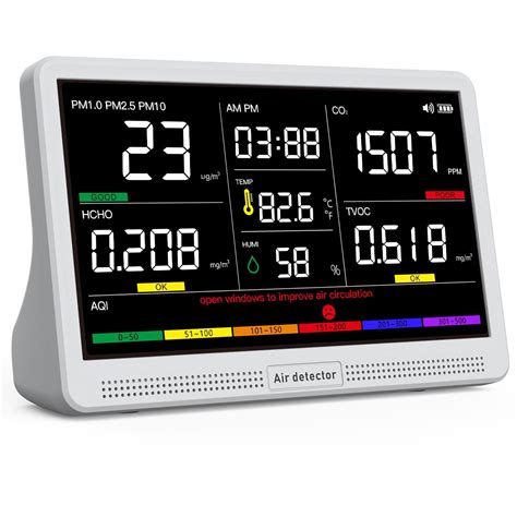 Ynak 16 In 1 Indoor Air Quality Monitor Ak22a User Manual