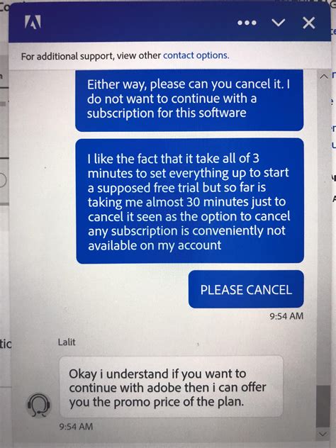 trying to cancel an adobe subscription r mildlyinfuriating