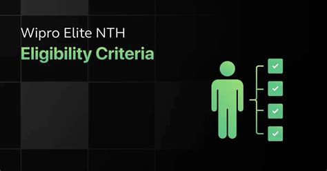 Wipro Elite NTH Off Campus Drive Eligibility Criteria