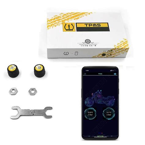 Bluetooth Tire Pressure Monitoring System Tpms For Suzuki Motorcycle Atv And Bike Co