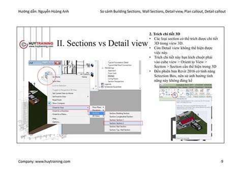 So Sánh Building Sections Wall Sections Detail View Plan Callout