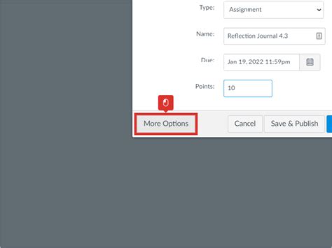 Creating An Assignment — How To Canvas