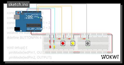 External Interupt Wokwi Esp32 Stm32 Arduino Simulator