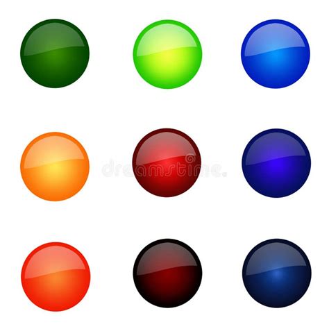 glossy coloured web buttons stock illustrations 123 glossy coloured