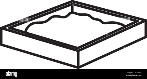 Sandbox Clipart Black And White