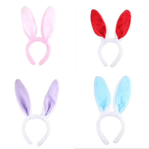 멋진 드레스 의상 토끼 귀 머리띠 부활절 성인 귀엽고 편안한 헤어 밴드 토끼 귀 머리띠 헤어 액세서리여성 헤어 액세서리 Aliexpress