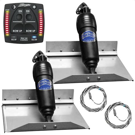Bennett Marine Electric Trim Tab System For Boats 12 X 9 12v