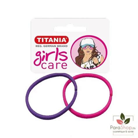 Titania 9 Elastiques 4 5cmx2mm Rose Violet 7995 Girl