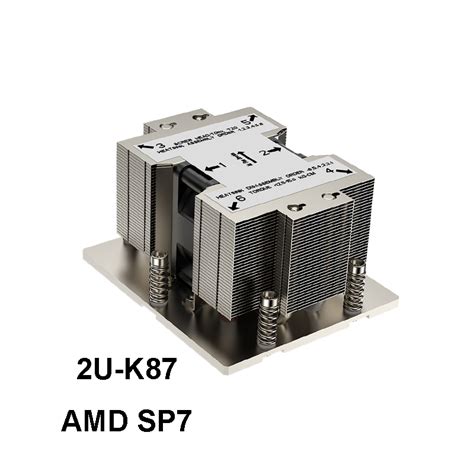 Amd Sp7 Socket 2u Server 5 Heat Pipes Cpu Cooler With Fan Lori