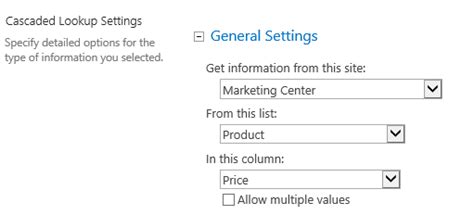 How To Make Cascaded Lookup Columns Available For Calculation Sharepoint Cascaded Lookup