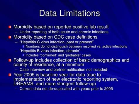 Ppt Data Limitations Powerpoint Presentation Free Download Id1479314