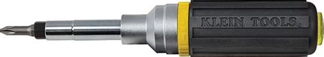 Klein Tools 32558 Ratcheting Multi Bit Screwdriver Nut Driver Tequipment