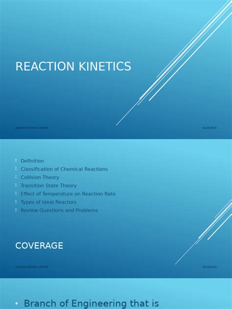 Reaction Kinetics March 2021 Pdf Reaction Rate Chemical Equilibrium