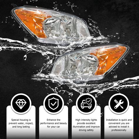 Headlights Repalcement For 2009 2010 2011 2012 Rav4
