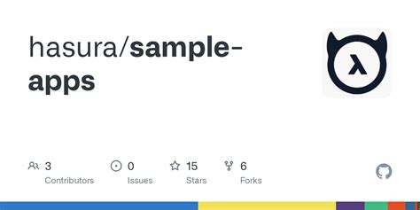 github hasura sample apps