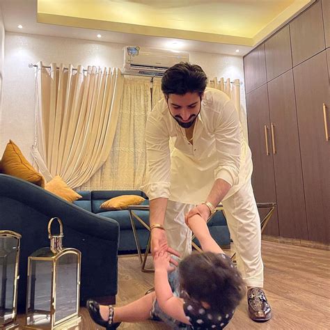 Muneeb Butt Adorable Eid Pictures With Amal Reviewitpk