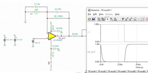 Opa657 Tia Output Deformation With Less Bandwidth Than Expected Amplifiers Forum Amplifiers